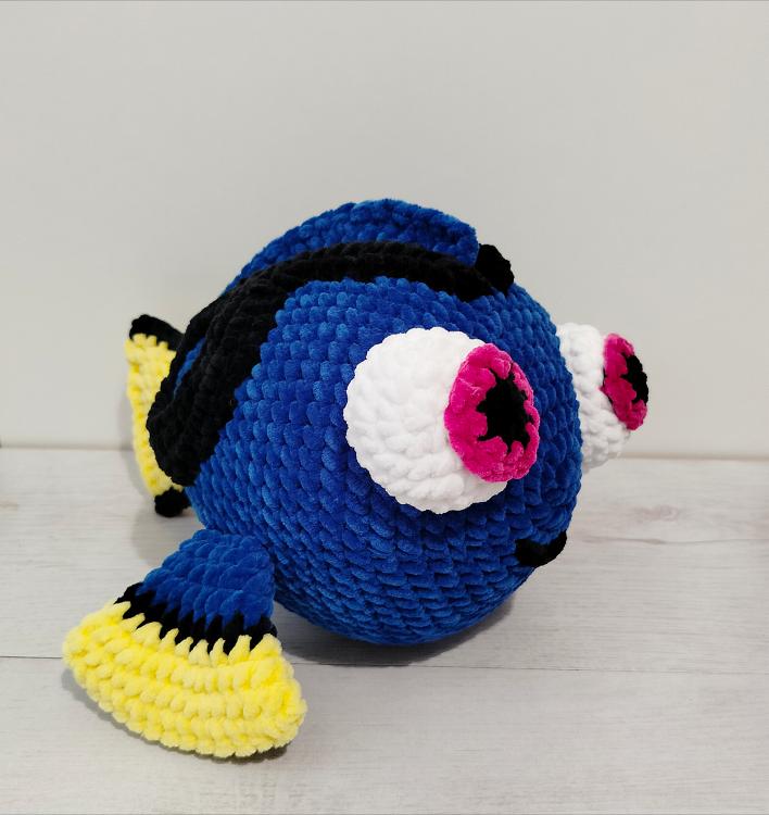 Modèle de Crochet Poisson Dory – Sophiecrochet
